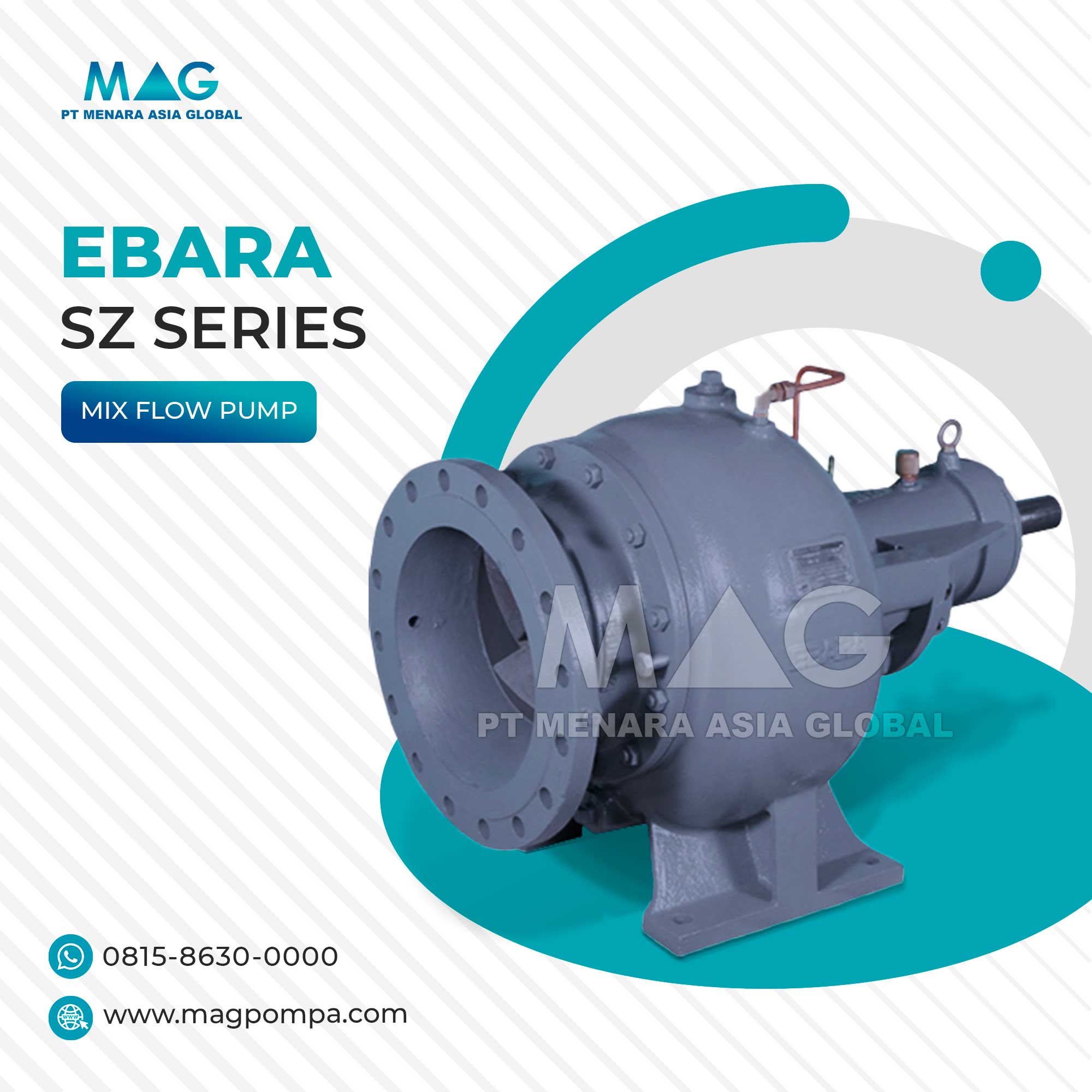 Pompa Ebara SZ - pompa banjir